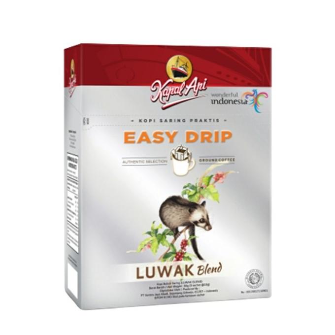 Jual Kapal Api Luwak Blend Easy Drip Coffee Box (isi 5 sachet) | Shopee ...