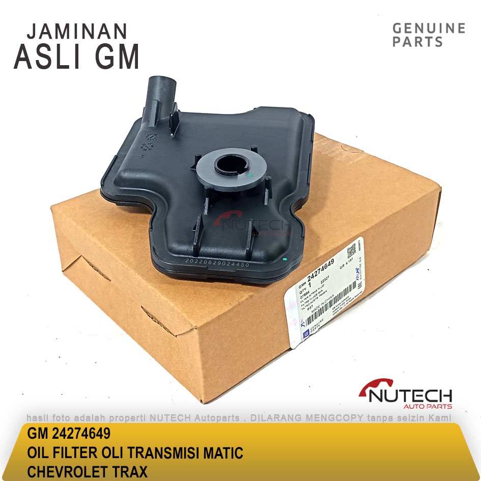 Jual OIL FILTER OLI TRANSMISI MATIC MATIK CHEVROLET TRAX ORIGINAL GM ...