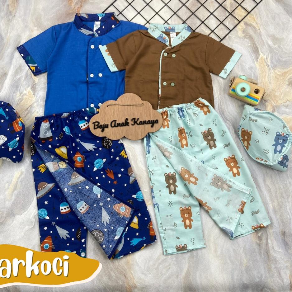 Jual Serba Serbu 6bln-3 tahun Sarkoci Anak Karakter by Little Koda (SNI ...