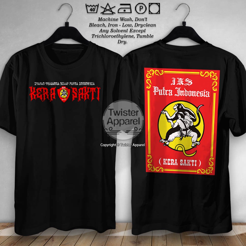 Jual Kaos Kera Sakti IKSPI Ikatan Keluarga Silat Putra Indonesia Baju Distro Perguruan Pencak ...