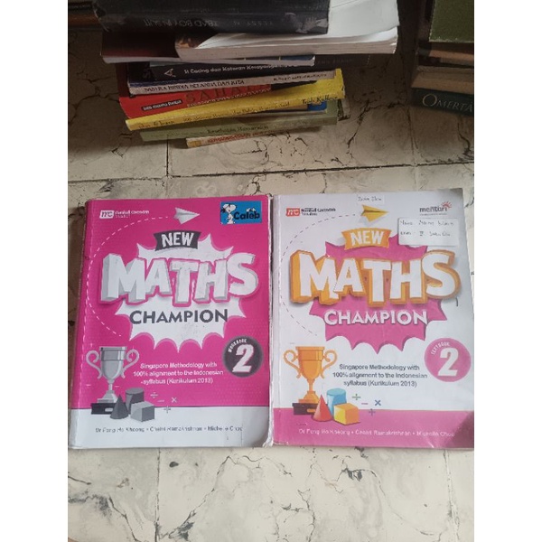 Jual Buku maths champion textbook bekas | Shopee Indonesia