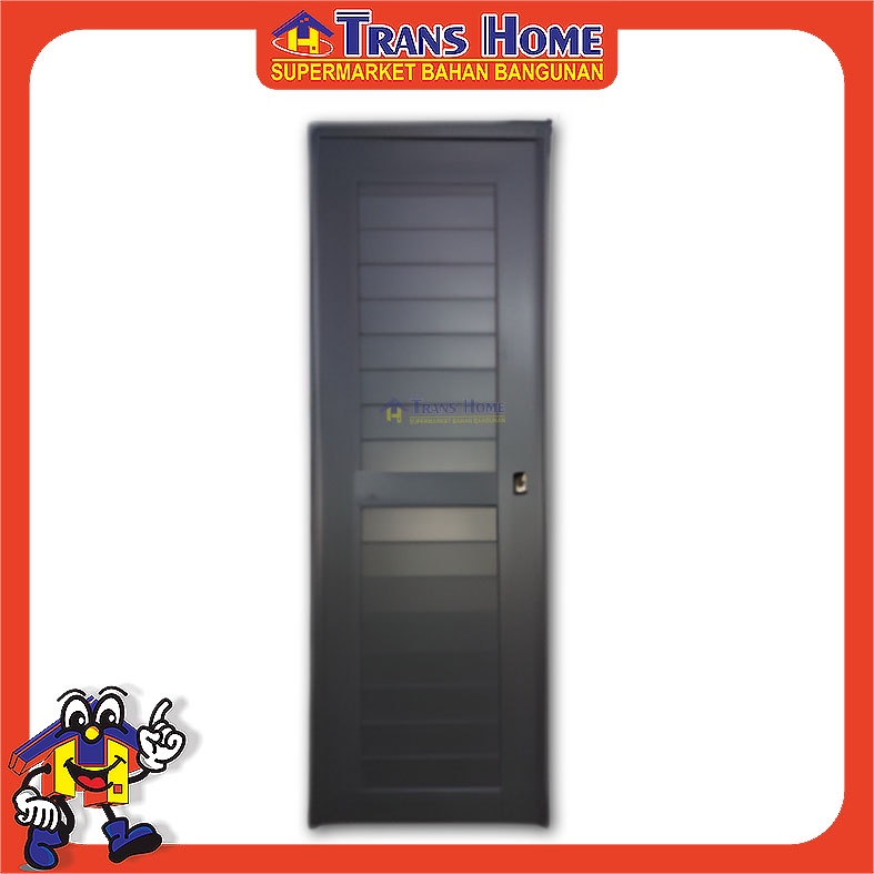 Jual Pintu Marlin SE Hitam 2 Kotak 70X200 Cm Kiri & Kanan Free ...