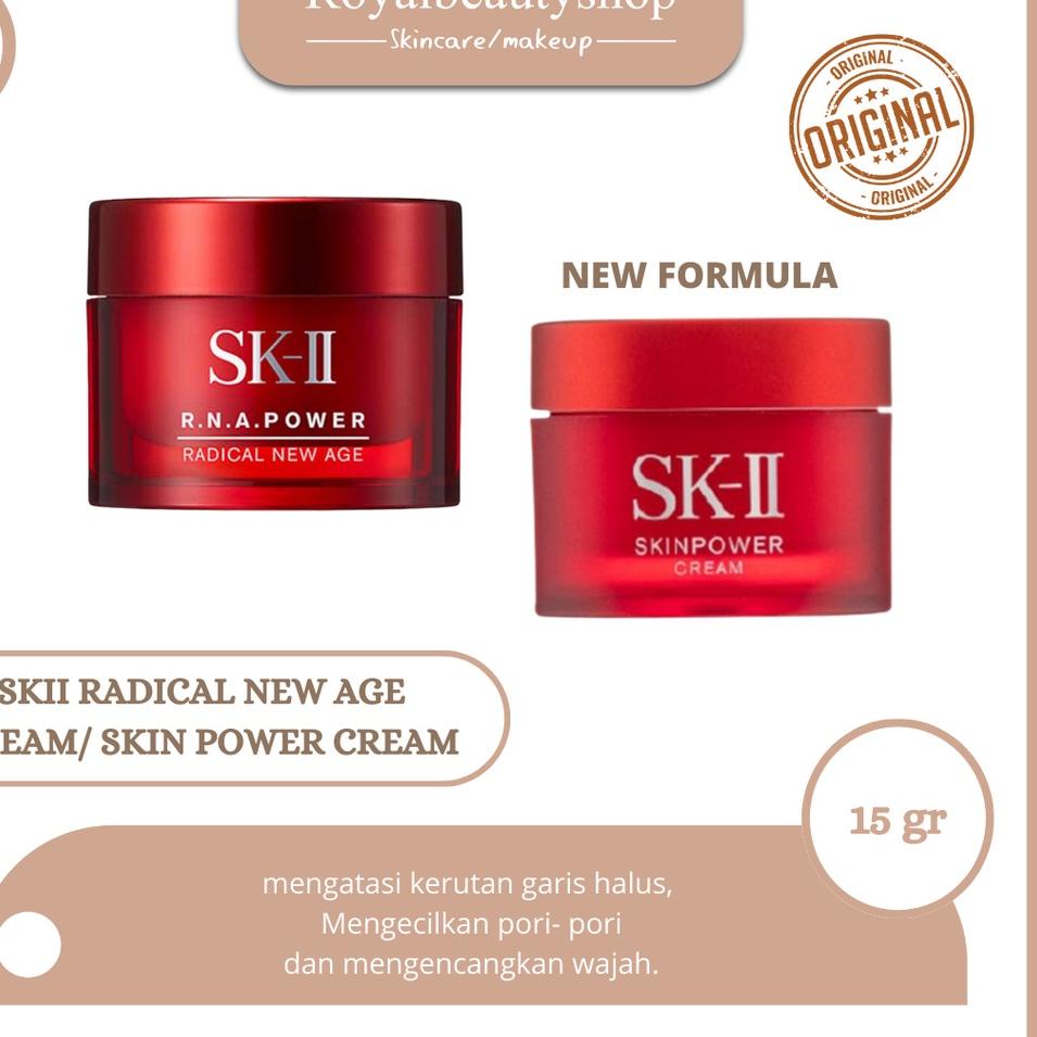 Jual [KODE 7493] SKII SK2 SK-II R.N.A RNA Power Cream 15gr (Radical New Age Power Cream 15gr ...