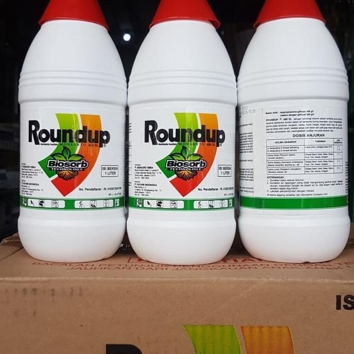 Jual Racun rumput/herbisida : Roundup 1 liter original | Shopee Indonesia
