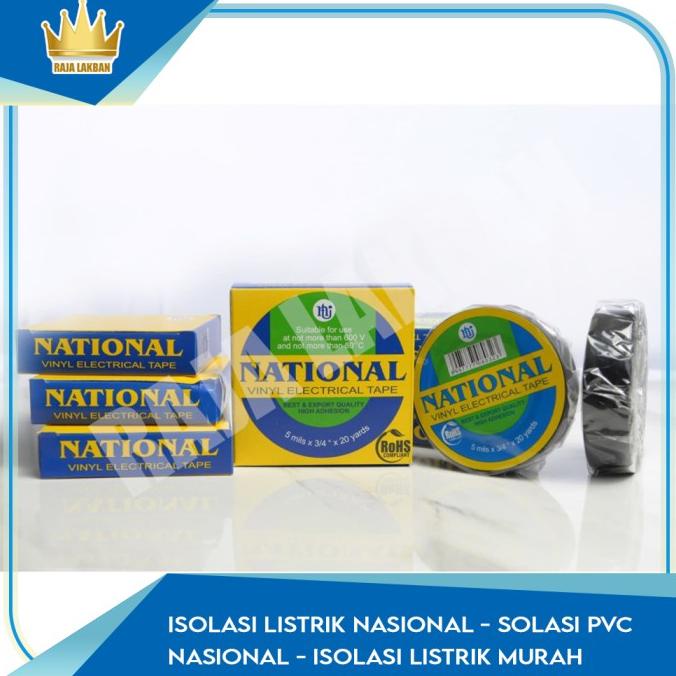 Jual Isolasi Listrik National Pvc / Isolasi Listrik Murah | Shopee ...