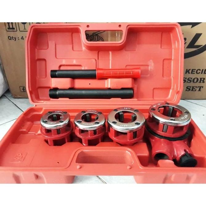 Jual alat ulir pipa senai snei snay buat drat luar pipa 1/2 - 1.1/4 ...