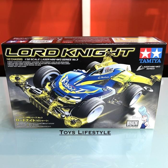 Jual Mainan Rakit Mobil Tamiya Mini 4WD - Lord Knight (ORIGINAL ...