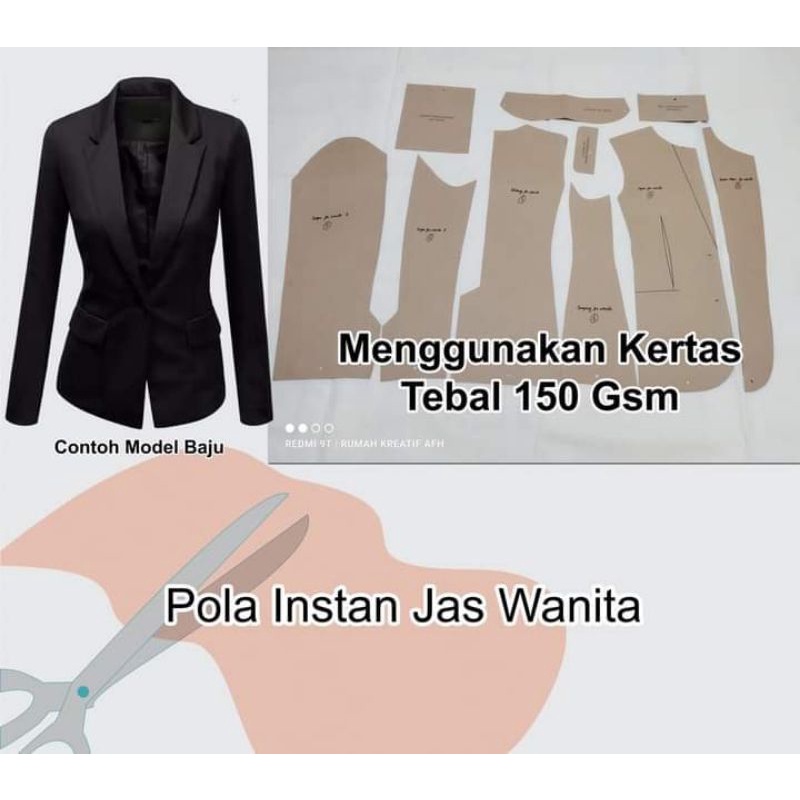 Jual pola jas cewek | Shopee Indonesia