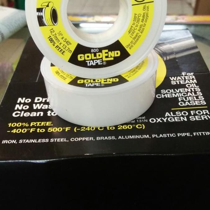 Jual Seal Tape Chesterton /Gold End Tape 800/Seal Tape Oil And Gas ...