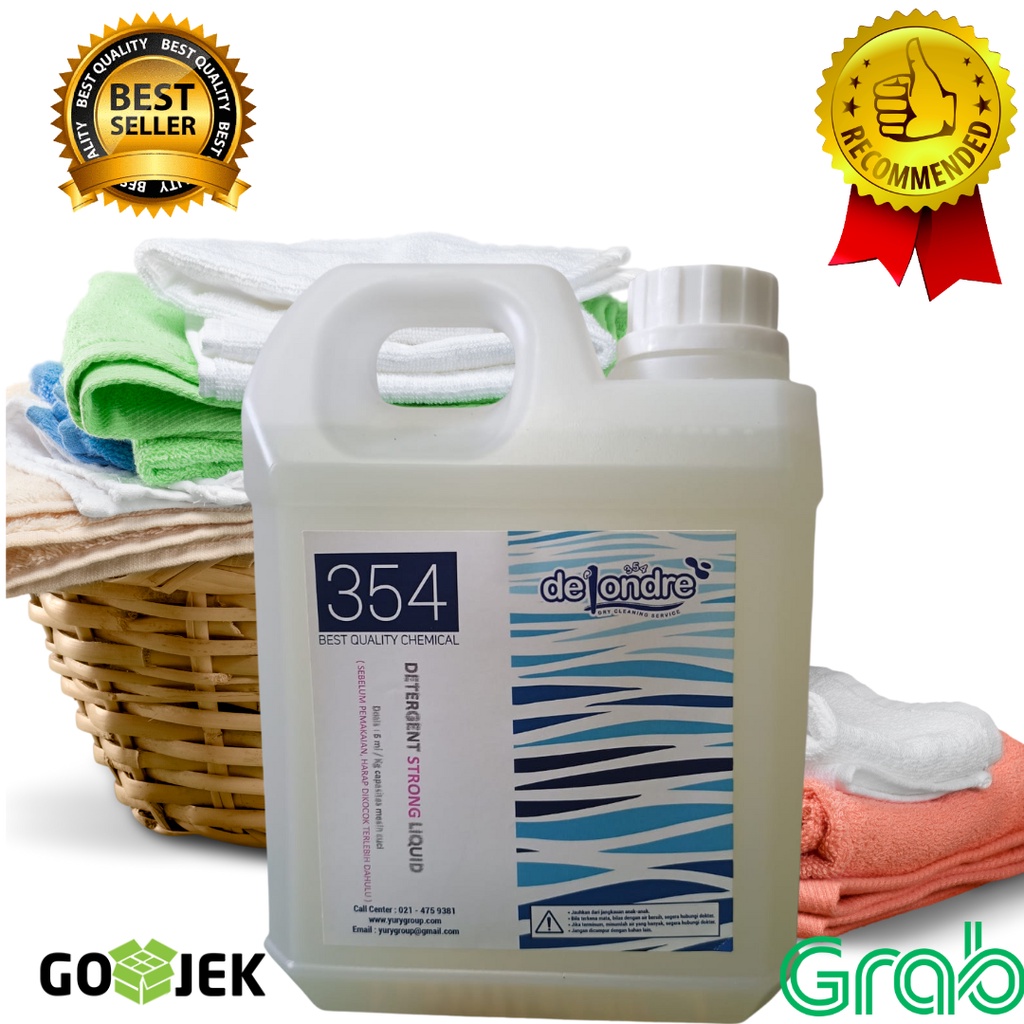 Jual DETERJEN / SABUN LAUNDRY 1 LITER CAIR / DETERGENT STRONG LIQUID ...