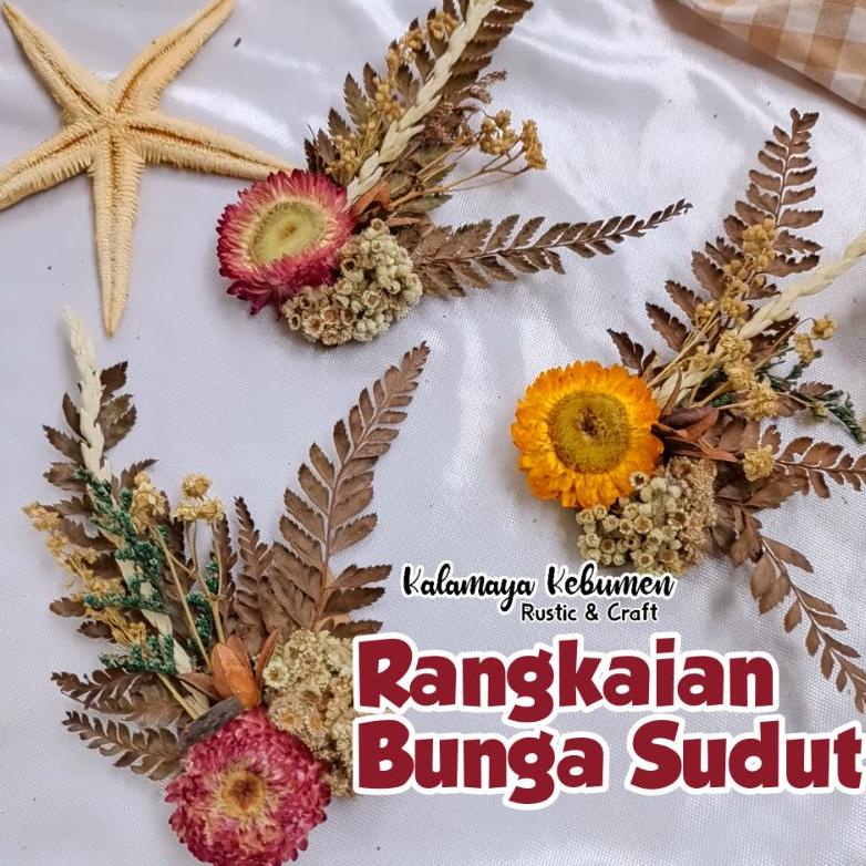 Jual Charm Deasy Lentera Rangkaian Bunga Sudut Rustic Mahar Hiasan Vas ...