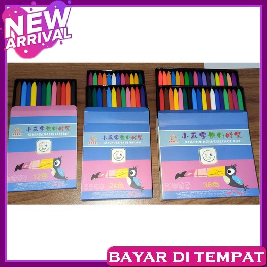Jual Crayon Belajar Sekolah Aesthetic Viral Kekinian Keren Artist Art ...