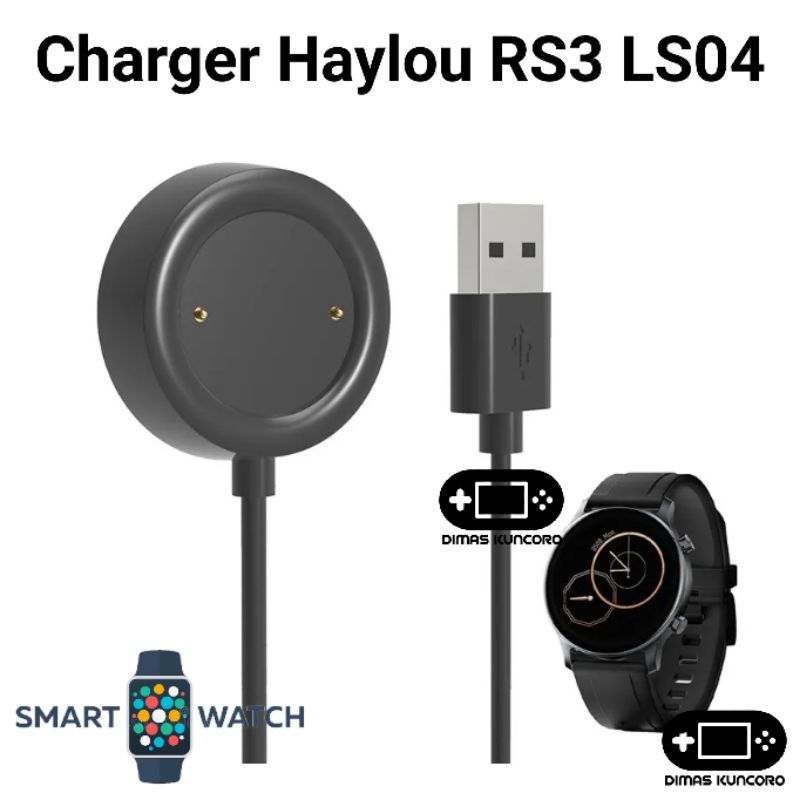 Jual Charger Haylou RS3 LS04 charging kabel usb magnetic | Shopee Indonesia