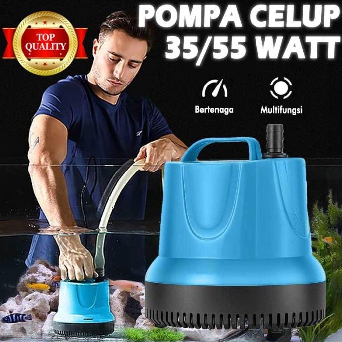 Jual pompa celup submersible pump 55w mesin pompa air pompa sedot kolam ...