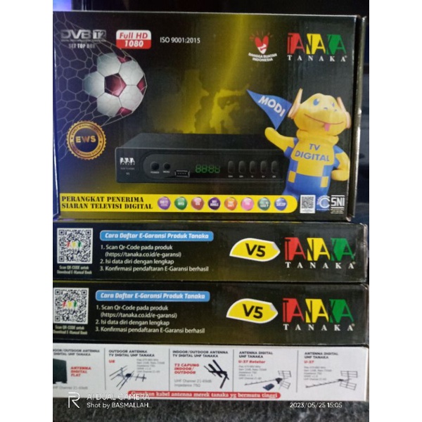 Jual Set Top Box Tanaka Metal V5 Dvb T2 Receiver Digital 1080P Set Top ...