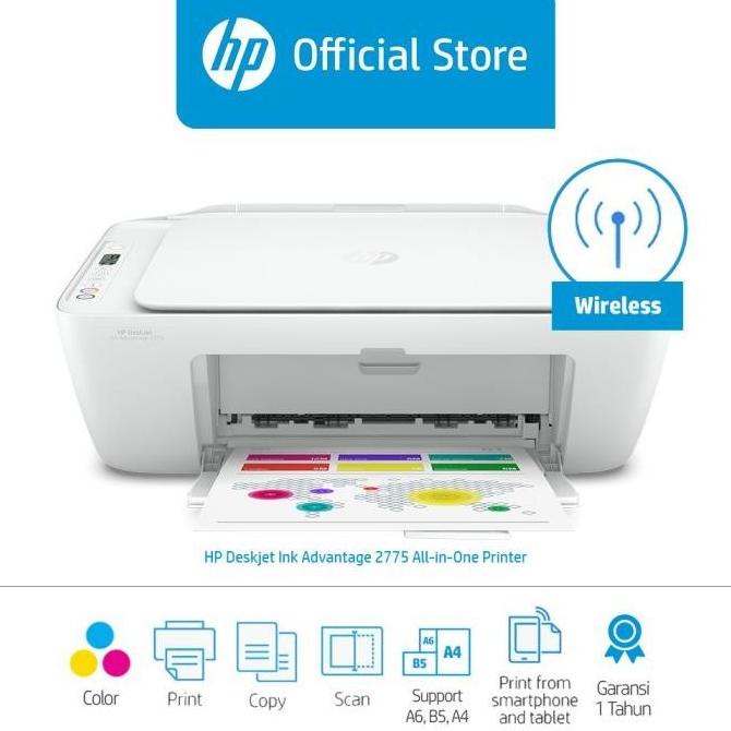 Jual Hp Deskjet Ink Advantage 2775 All-In-One Printer (Baca Note ...