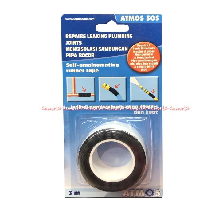Jual Terlaris Atmos Sos Repair Leaking Plumbing Joints Isolasi Sambungan Pipa 3M | Shopee Indonesia