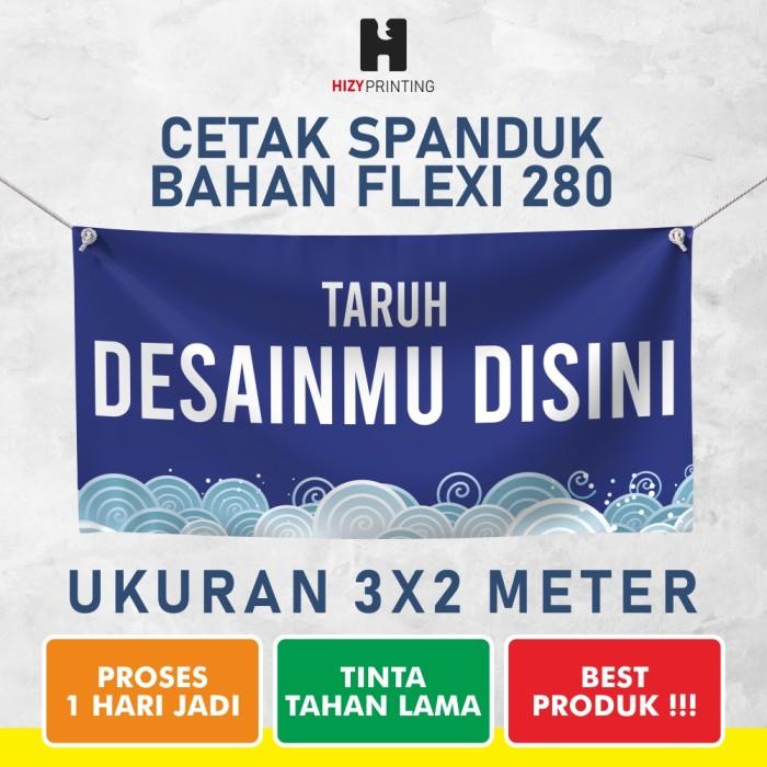 Jual Terlaris Cetak Banner / Spanduk Ukuran 3X2 Meter - 1 Hari Jadi ...