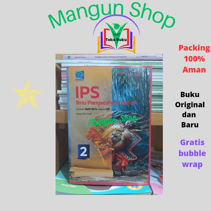 Jual Buku IPS Ilmu Pengetahuan Sosial Kelas VIII.8 Kurikulum Merdeka Grafindo | Shopee Indonesia