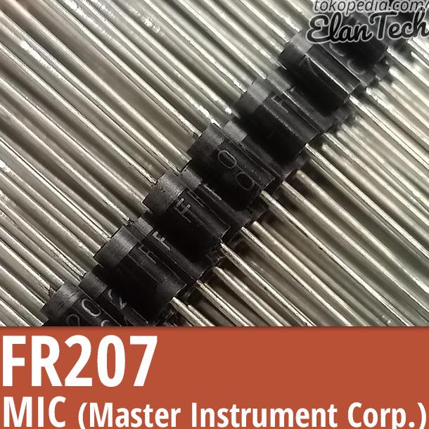 Jual FR207 Diode MIC FR 207 Dioda Fast Recovery Rectifier Elan73c Juara ...