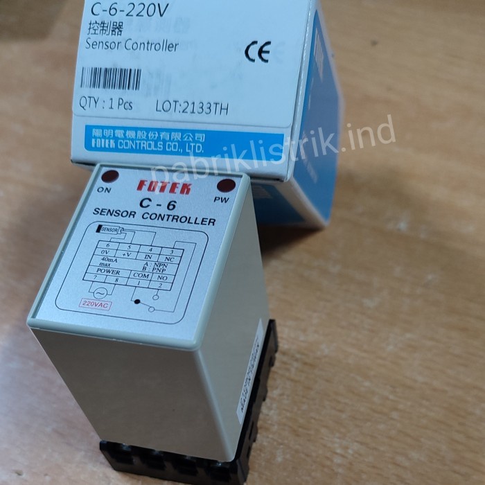 Jual Sensor controller C-6 C6 Fotek Taiwan original | Shopee Indonesia