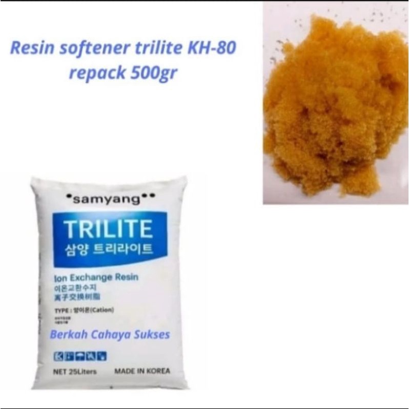 Jual Resin kation softener trilite 500gr | Shopee Indonesia
