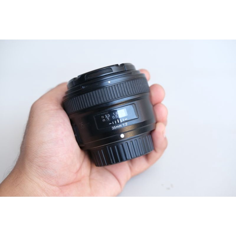 Jual YONGNUO 35MM F2 NIKON DAN YONGNUO 50MM F1.8 NIKON LENSA FIX ...