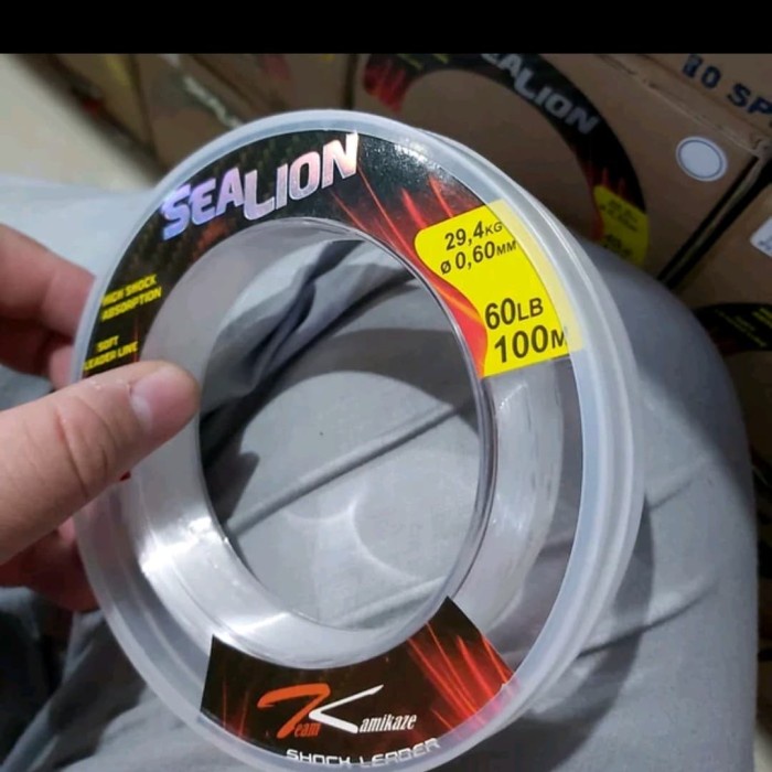 Jual Senar Leader Kamikaze Sealion Pilihan Ukuran 6Lb Atau Lb | Shopee ...