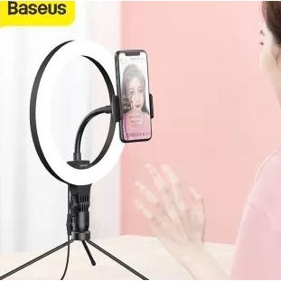 Jual Baseus Live Stream Phone Holder Table Stand Lampu Studio Ring ...