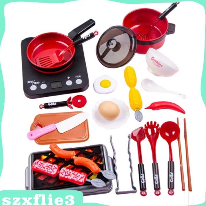 Jual FLASH SALE!!! KITCHEN PLAY PLAYSET TOY UTENSILS TOYS ACCESSORIES ...