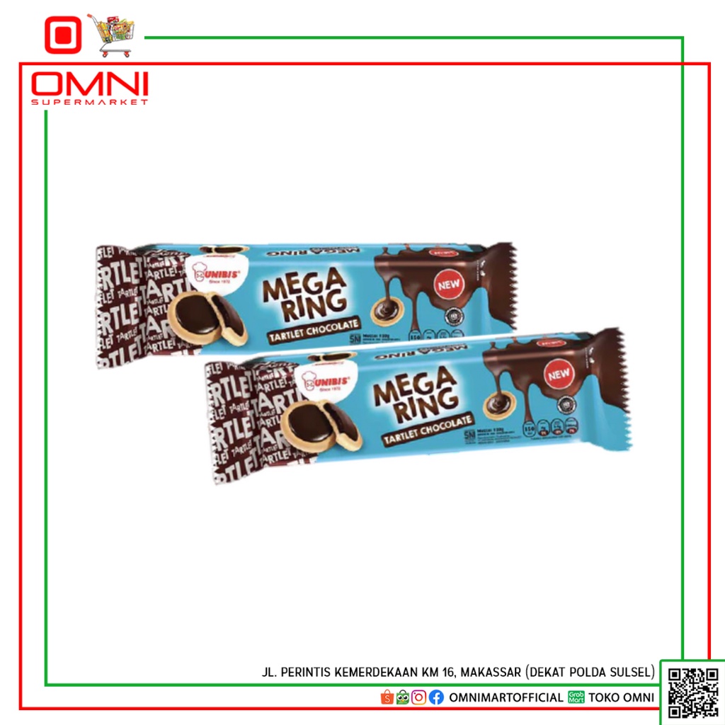 Jual BISKUIT MEGA RING TARTLET COKLAT 120g | Shopee Indonesia