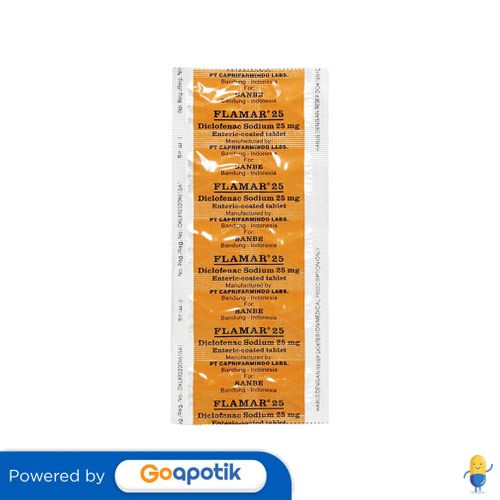 Jual FLAMAR 25 MG STRIP 10 TABLET | Shopee Indonesia