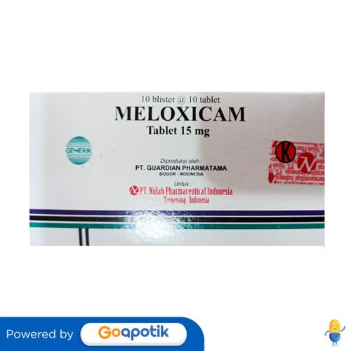 Jual MELOXICAM NULAB 15 MG BOX 100 TABLET | Shopee Indonesia