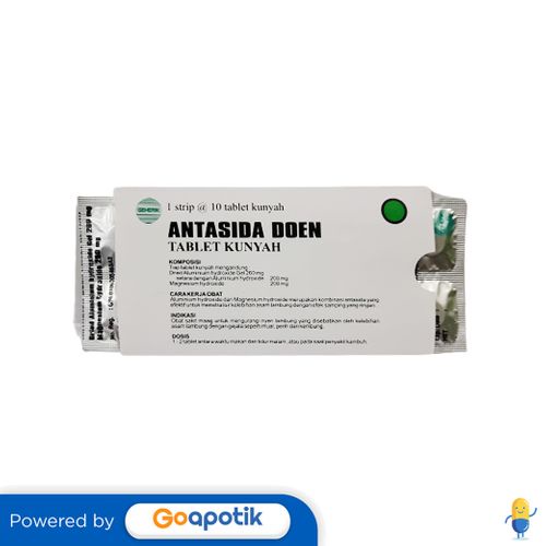 Jual ANTASIDA DOEN RAMA STRIP 10 TABLET KUNYAH | Shopee Indonesia