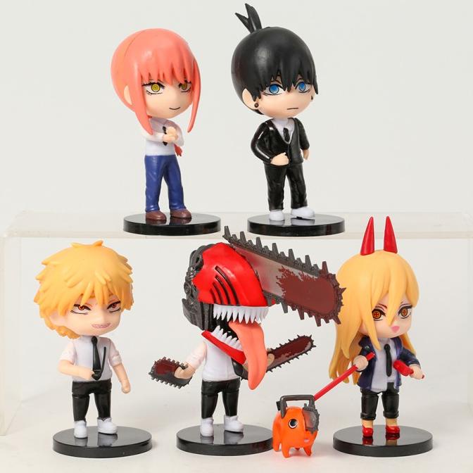 Jual Figure Chain Saw Man Power Denji set 5 PCS Chainsaw Man Figure ...