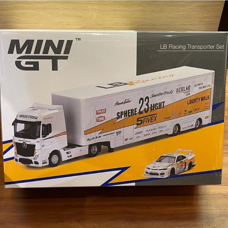 Jual MINIGT LB RACING TRANSPORTER SET MINI GT | Shopee Indonesia