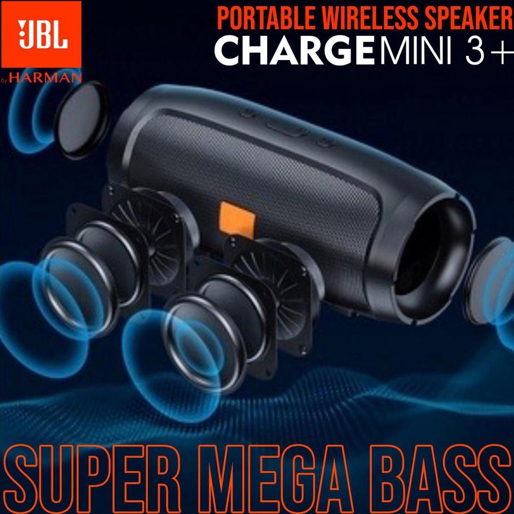 Jual Recomend Speaker Bluetooth JBL Charge Mini 3+ Speaker Mini 3 ...