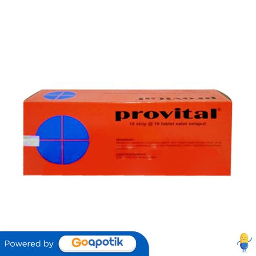 Jual Provital Box 100 Tablet | Shopee Indonesia