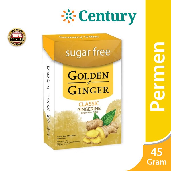 Jual Golden ginger lemon 45 gr / permen jahe lemon / kembang gula ...