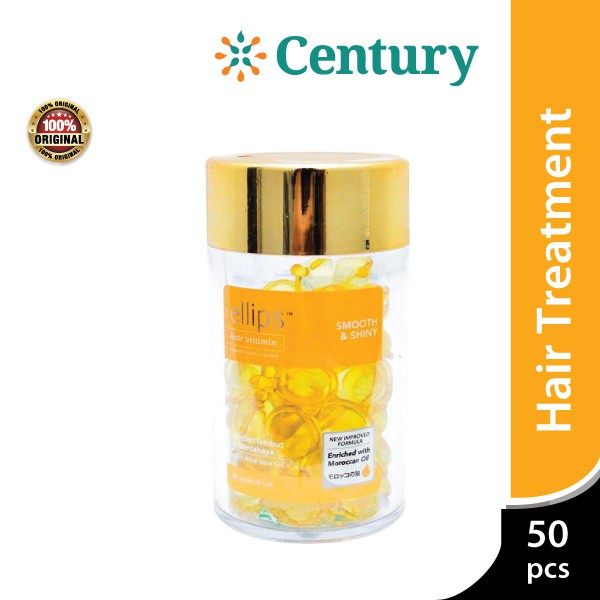 Jual ELLIPS SMOOTH & SHINY HAIR VITAMIN 50's / VITAMIN RAMBUT ...