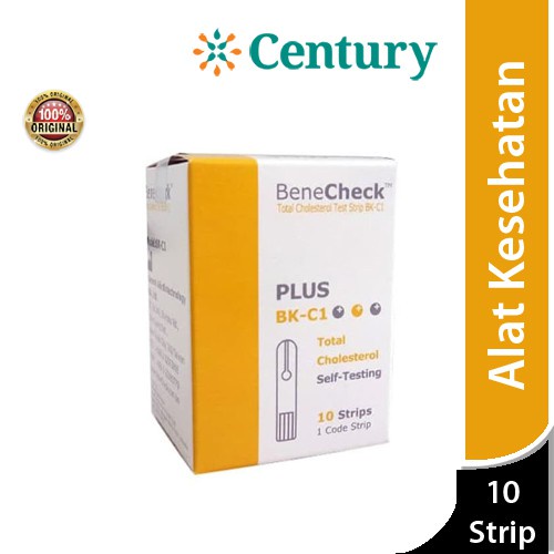 Jual Benecheck Cholesterol Strip isi 10 / 0402527 | Shopee Indonesia