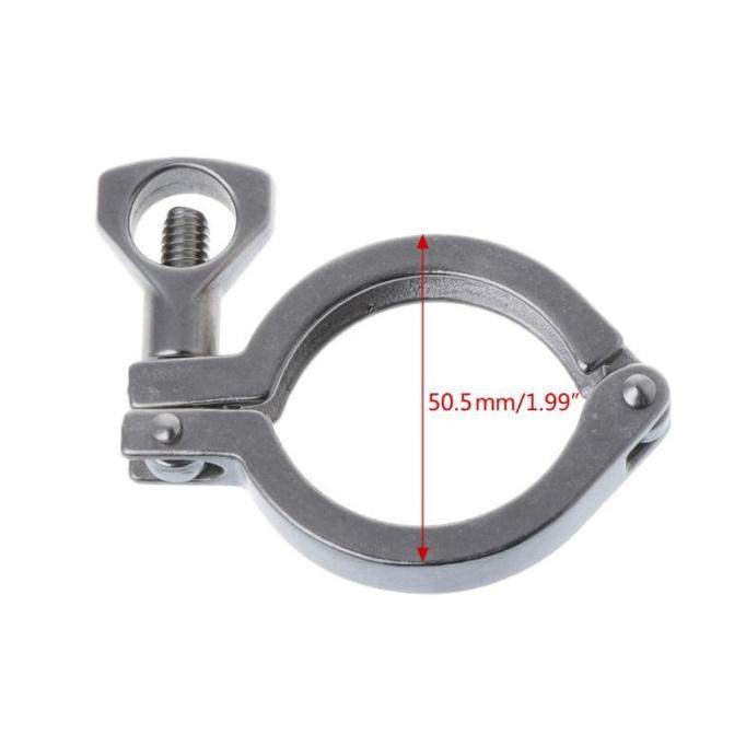 Jual Yin Stainless Steel Tri-Clamp Sus304 Sanitary Pipe Weld Ferrule ...