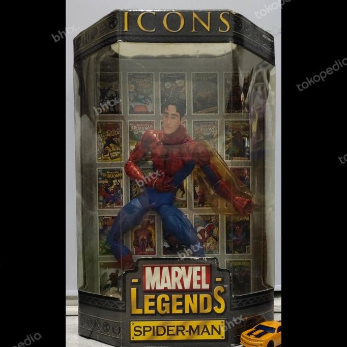 Jual Marvel Legends Icons Spiderman Unmasked Spider-Man | Shopee Indonesia