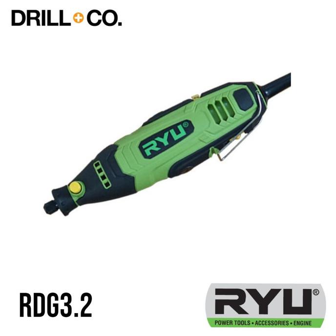 Jual RYU Mini Die Grinder (Mesin Tuner) 135W RDG3.2 | Shopee Indonesia