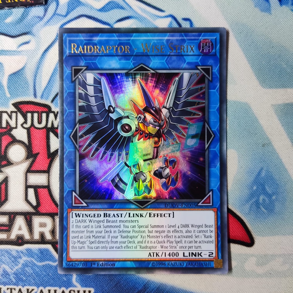Jual yugioh raidraptor wise strix DUOV ultra rare 1st original | Shopee ...