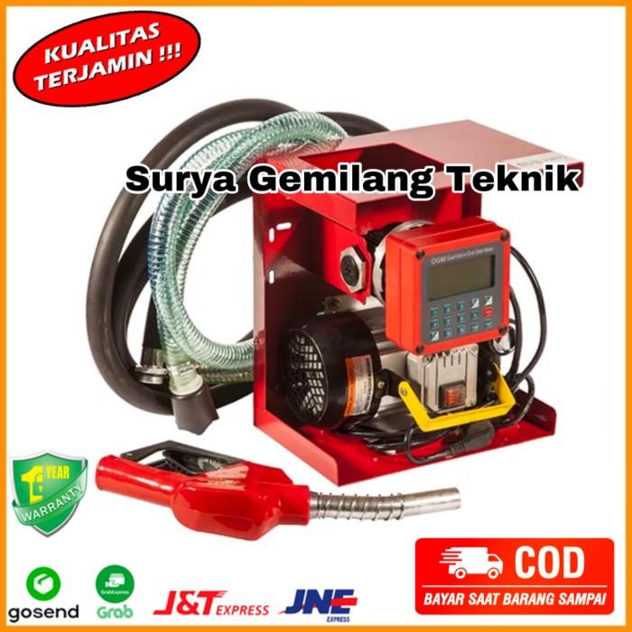 Jual Coni Pompa Transfer Bbm Flowmeter Digital Premium Solar Bensin ...