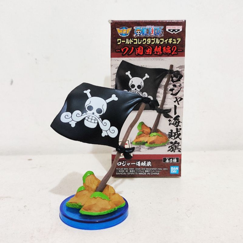 Jual Wcf One Piece Wanokuni Kaisouhen Roger Pirates Flag - Action ...