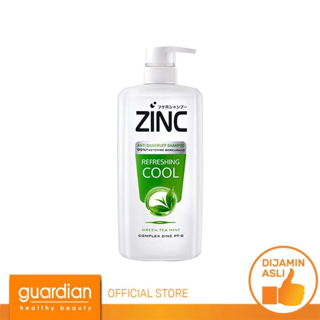 Jual ZINC Shampoo Refreshing Cool Botol 680ml | Shopee Indonesia
