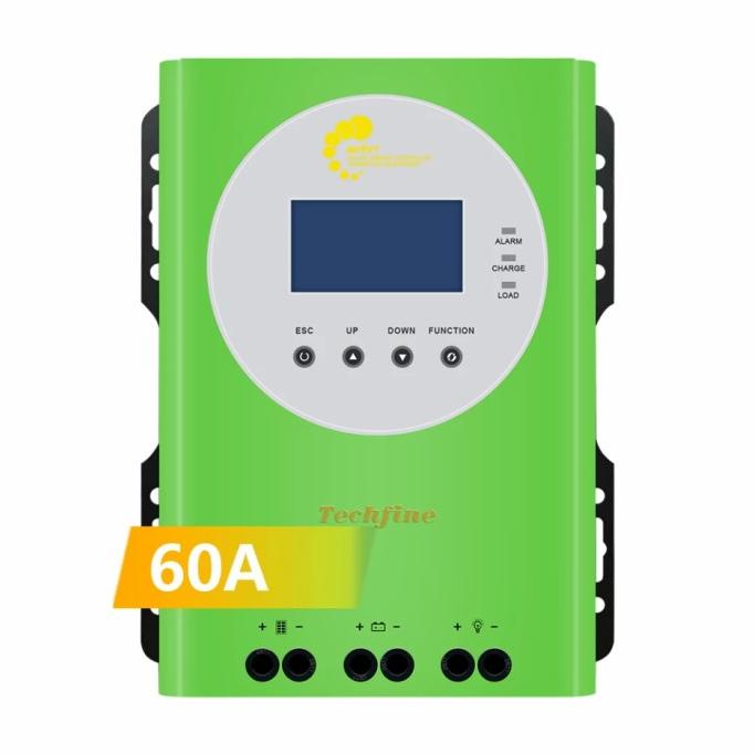 Jual MPPT 60A solar charge controller SCC PV solar panel surya techfine ...