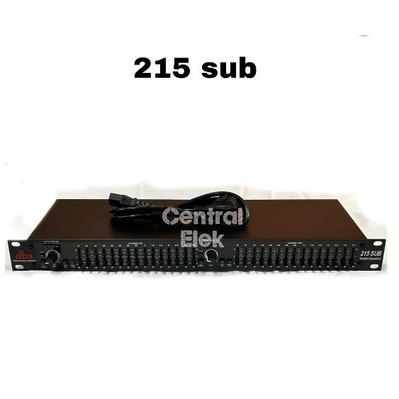 Jual Equalizer Dbx 215 Sub / Dbx215 Plus Subwoofer New Viral!!! | Shopee Indonesia
